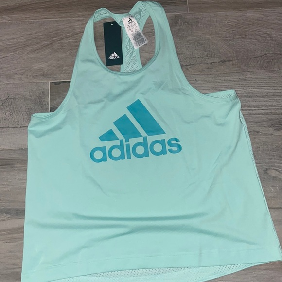 adidas | Tops | Adidas Mdium Tank Top With Tags | Poshmark